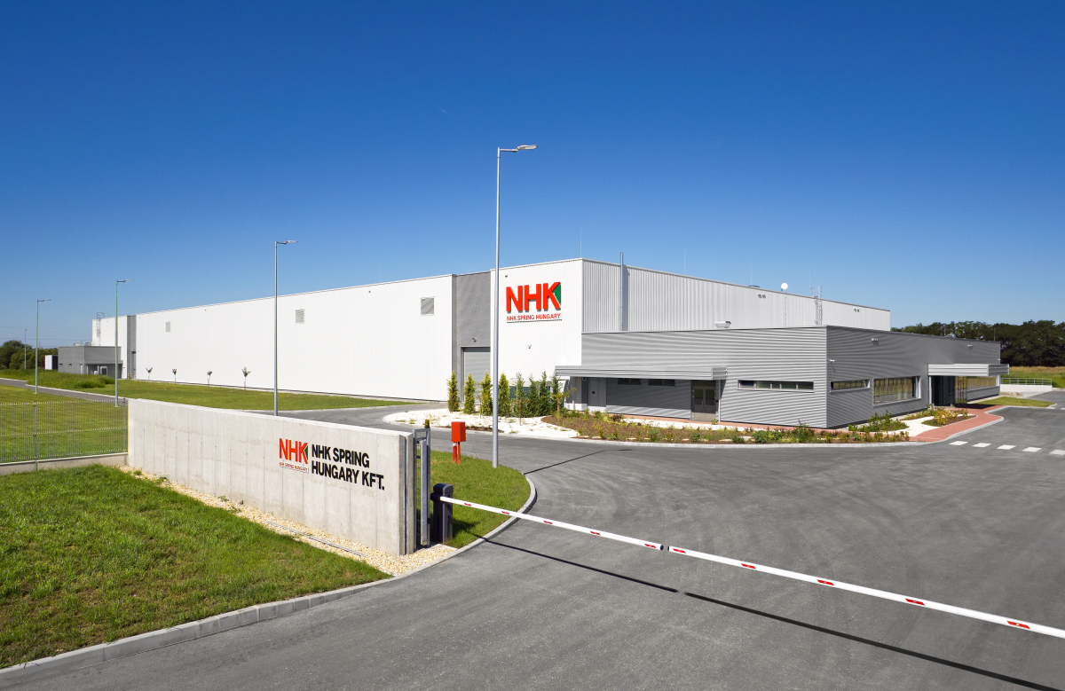NHK SPRING Factory, Hungary - TAKENAKA EUROPE GmbH